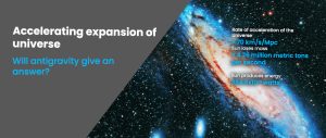 Accelerating expansion of universe - NextGen Physics